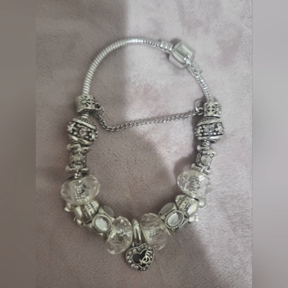silver plated bracelet | Jewelry | Minnie Mouse Bracelet | Poshmark